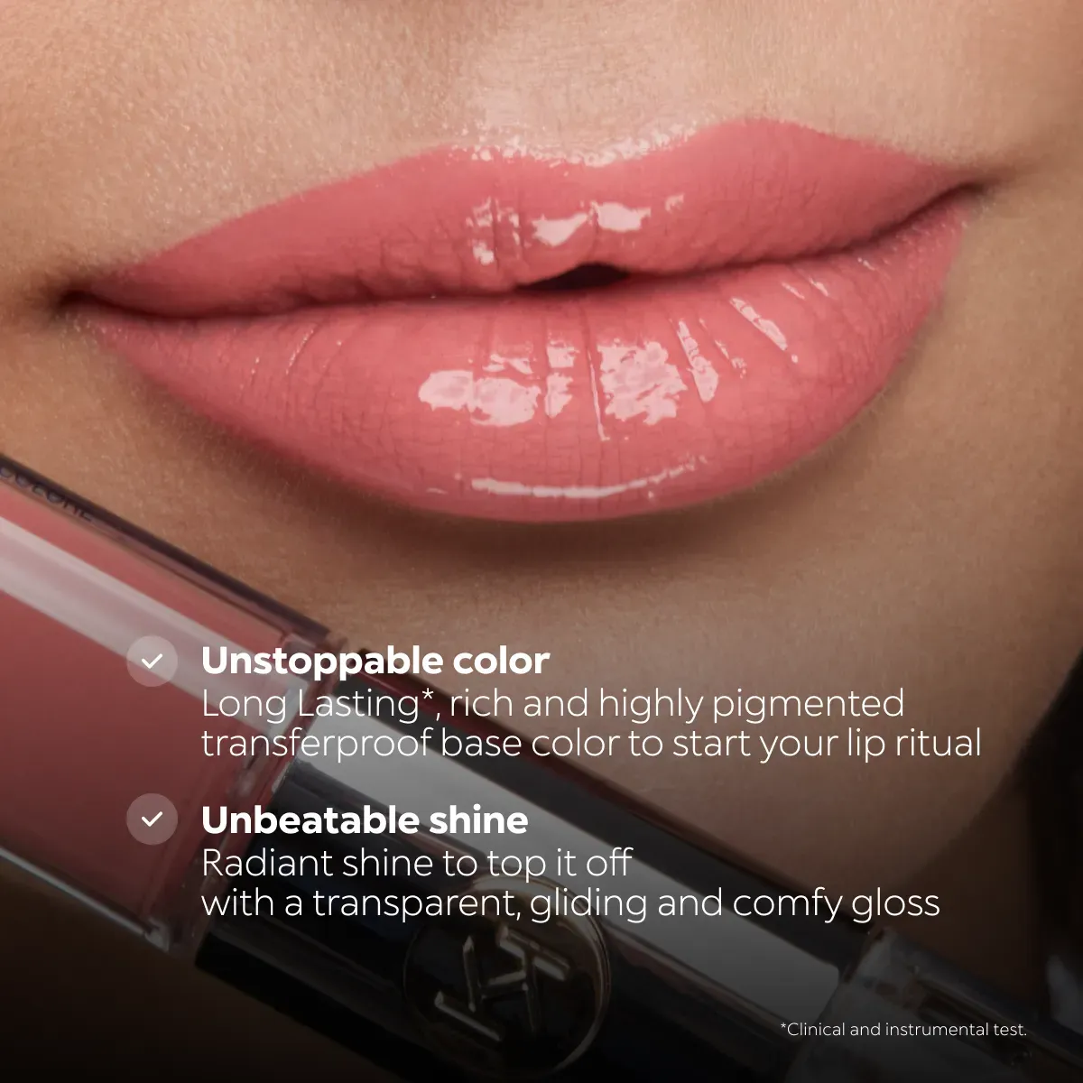 Unlimited Double Touch-101 Soft Rose - KIKO